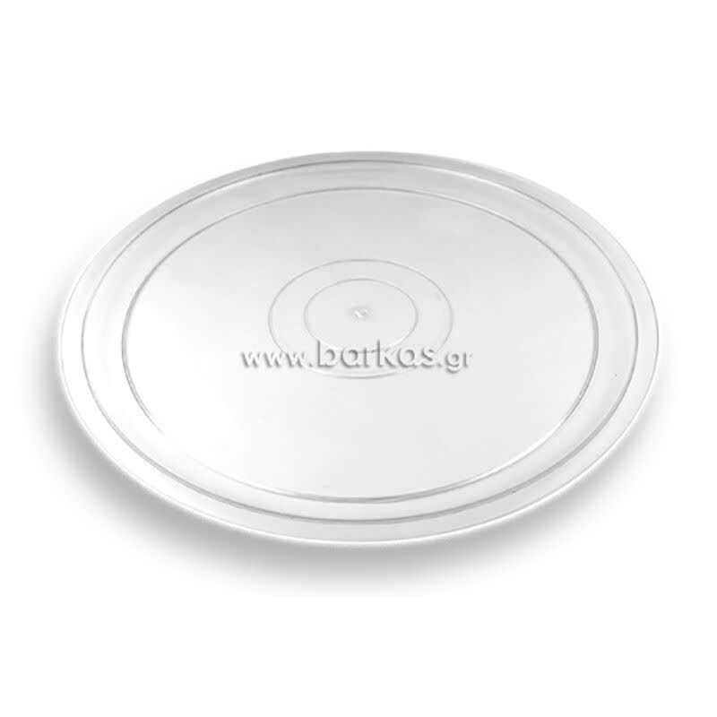 Πλαστικός Δίσκος Στρογγυλός 35εκ. (1kg.) - Μπαρκάς - Είδη Συσκευασίας
