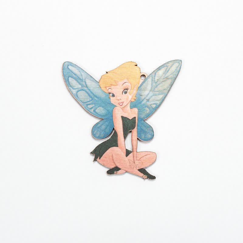 Νεράιδα Tinkerbell ξύλινη με τρύπα 8 εκ. (2 τεμ.) - Μπαρκάς - Είδη ...