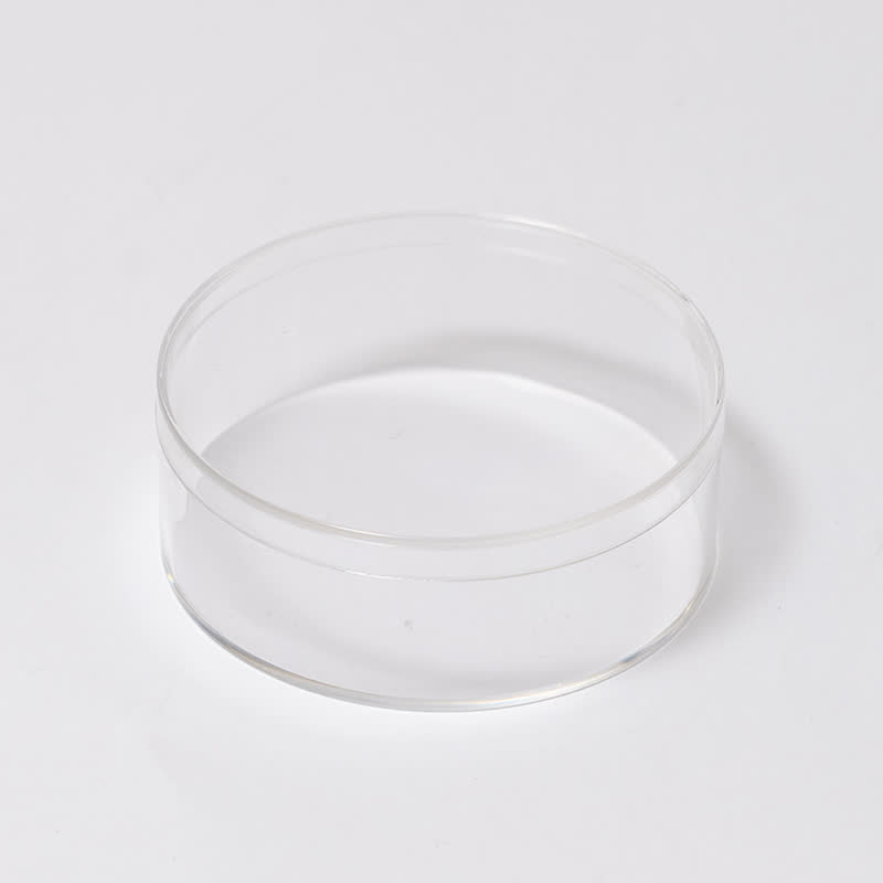 Κουτί plexiglass διάφανο στρογγυλό με καπάκι 8 εκ. (1 τεμ.) - Μπαρκάς ...